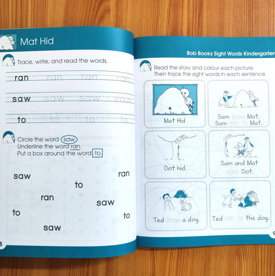 BOB Books : Emerging Readers Workbook (Book 2) by Scholastic ...