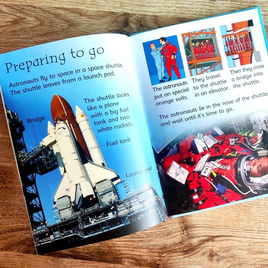 Living in Space by Usborne : Booksetgo – BOOKSETGO