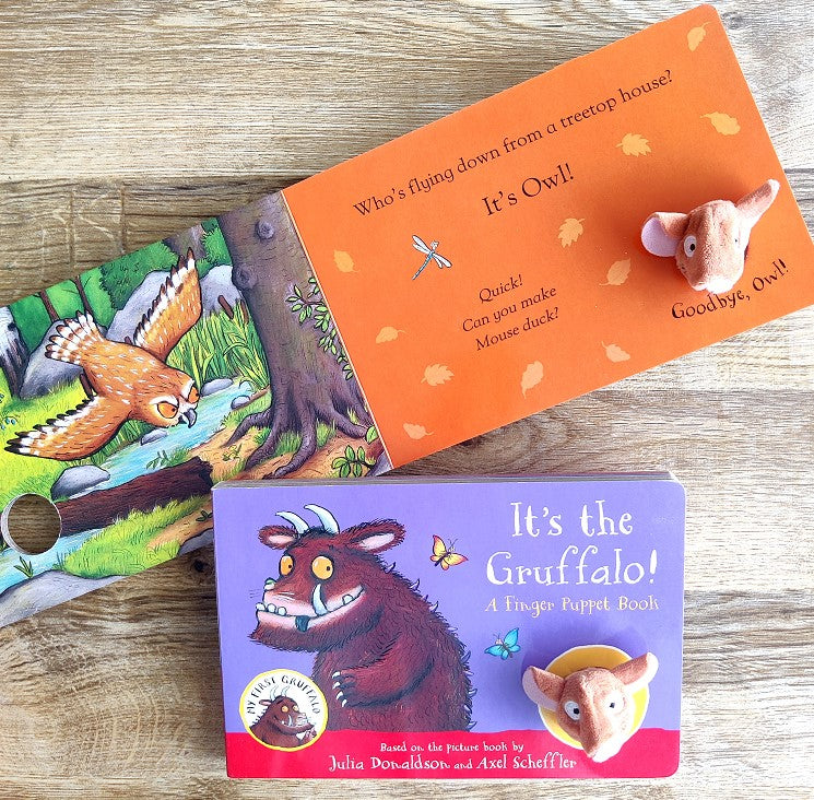 It's the Gruffalo! A Finger Puppet Book by Julia Donaldson : Booksetgo ...