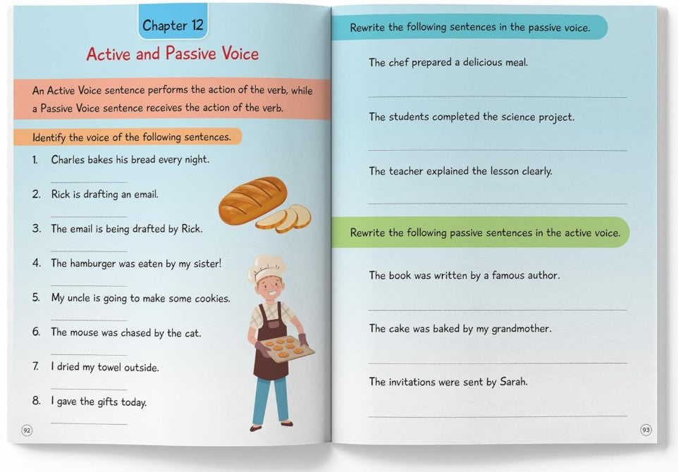 English Grammar - Level 4 Activity Workbook by Wonder House Books ...