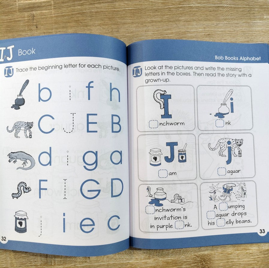 BOB Books : Beginning Readers Workbook - Alphabet Pre-K (Book 1) by ...