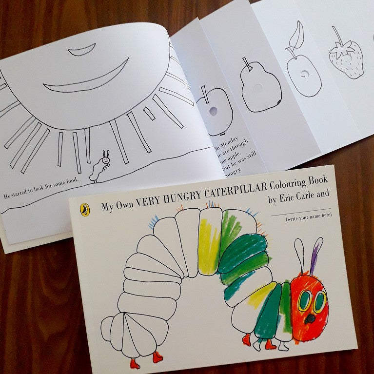 My Own Very Hungry Caterpillar Colouring Book by Eric Carle : Booksetgo ...