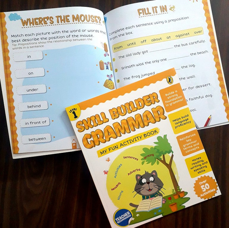 Skill Builder Grammar Level 1 by Sonia Mehta : Booksetgo – BOOKSETGO