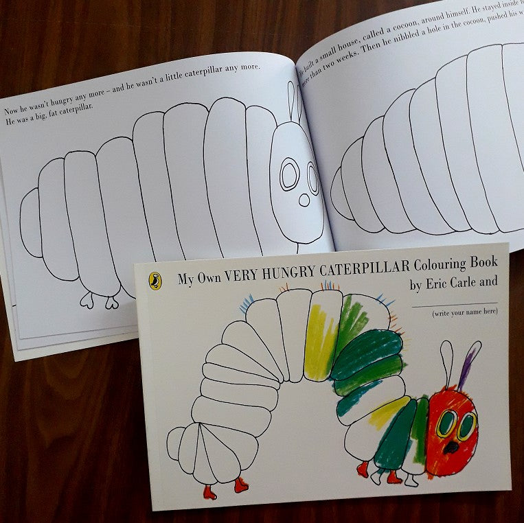 My Own Very Hungry Caterpillar Colouring Book by Eric Carle : Booksetgo ...