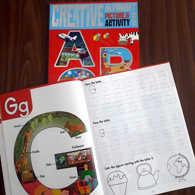 Creative Alphabets Picture and Activity Book by Wonder House Books ...
