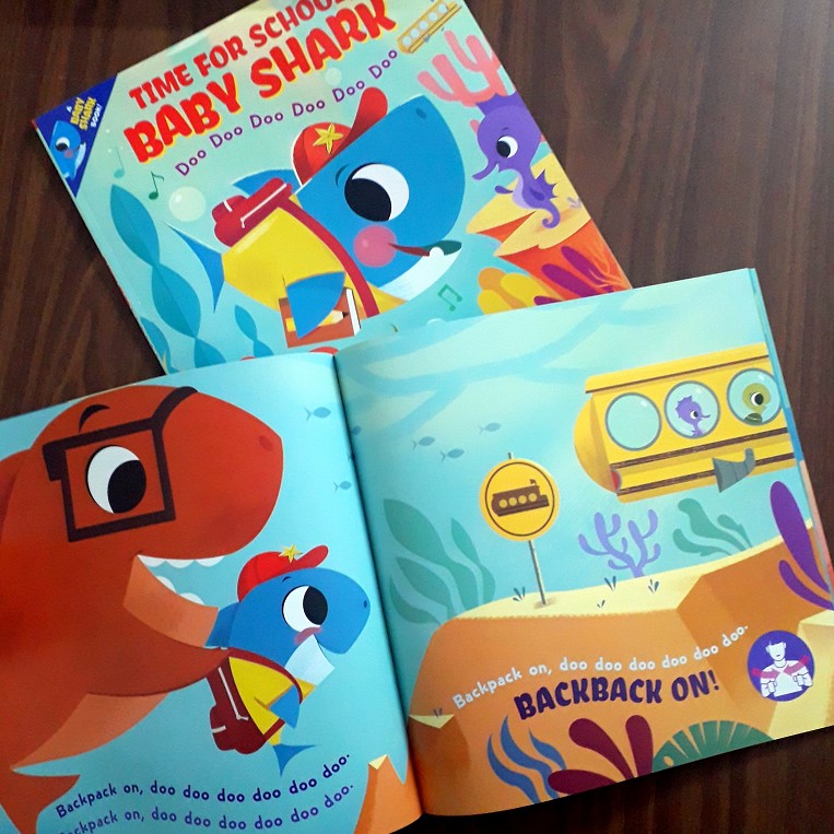 Time for School, Baby Shark by NA : Booksetgo – BOOKSETGO
