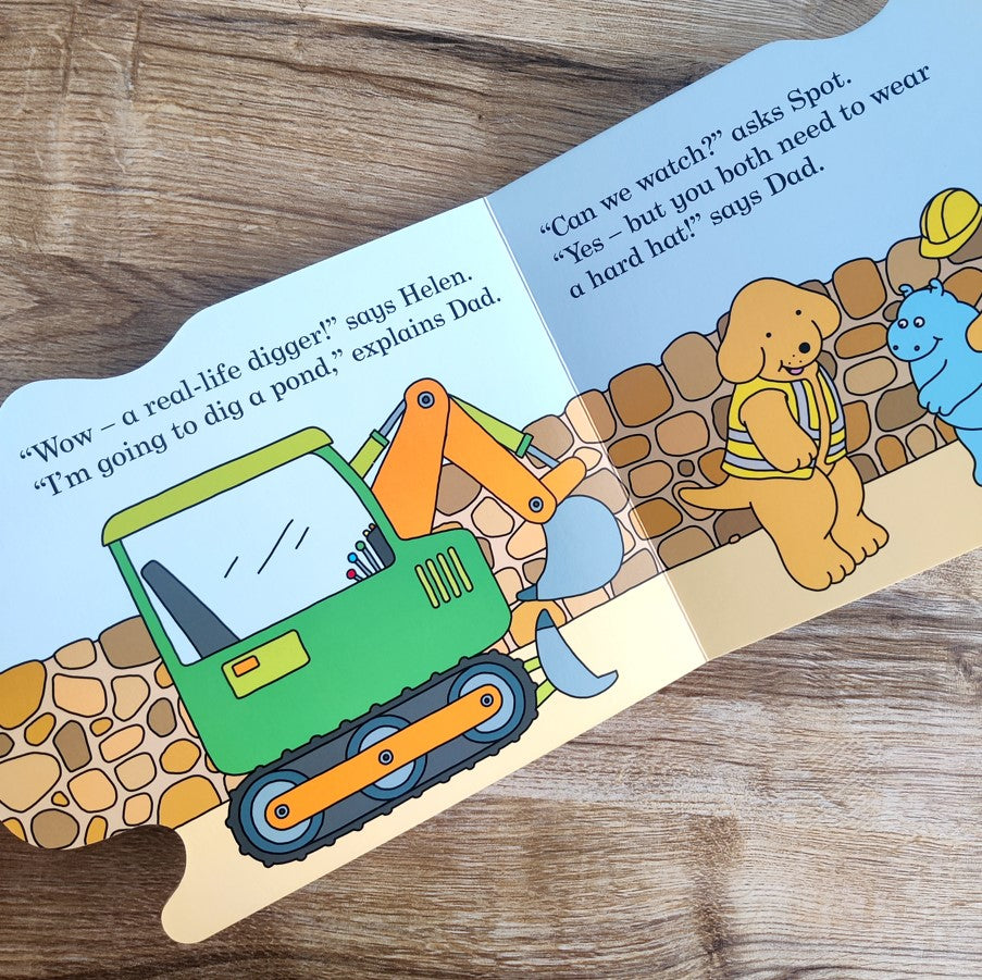 Spot's Digger by Eric Hill : Booksetgo – BOOKSETGO