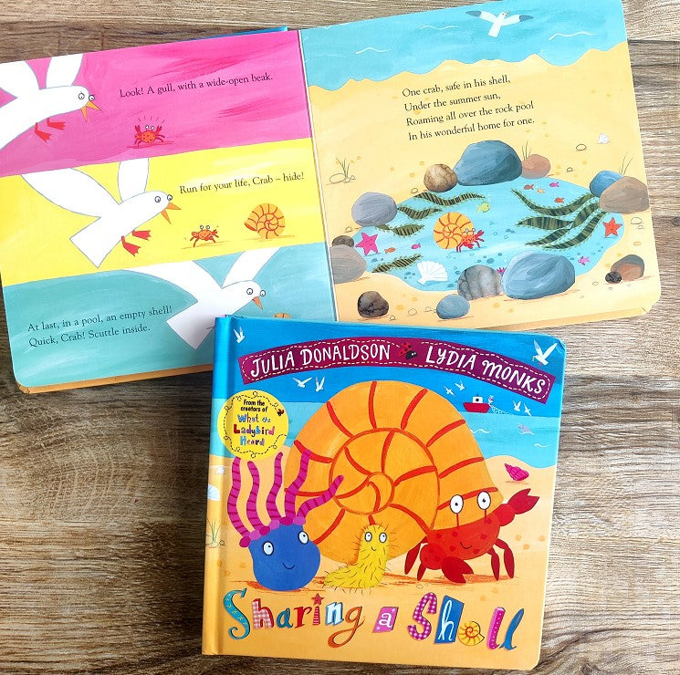 Sharing a Shell by Julia Donaldson : Booksetgo – BOOKSETGO