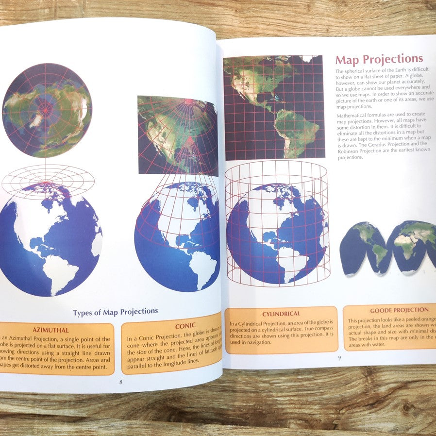 Pegasus World Atlas: A Journey Around the World - Discovering Countries ...