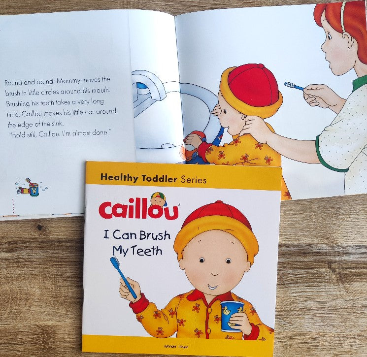 Caillou-I Can Brush My Teeth by Wonder House Books : Booksetgo – BOOKSETGO