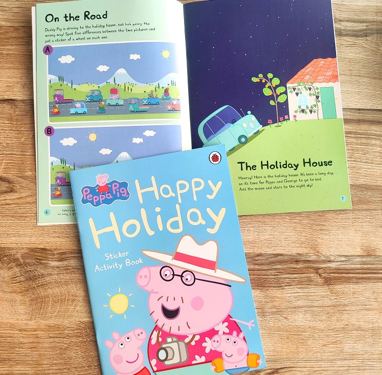 Peppa Pig: Happy Holiday Sticker Activity Book by Ladybird : Booksetgo ...