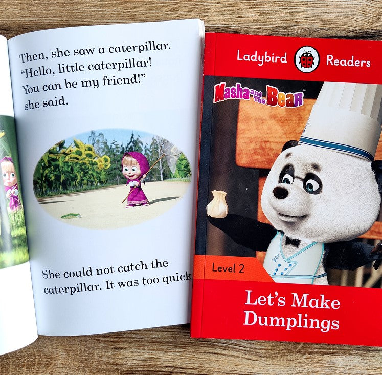 Masha and the Bear: Let's Make Dumplings - Ladybird Readers Level 2 by ...