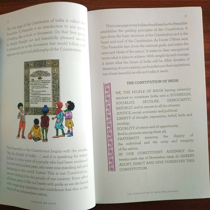 The Constitution of India for Children by Subhadra Sen Gupta ...