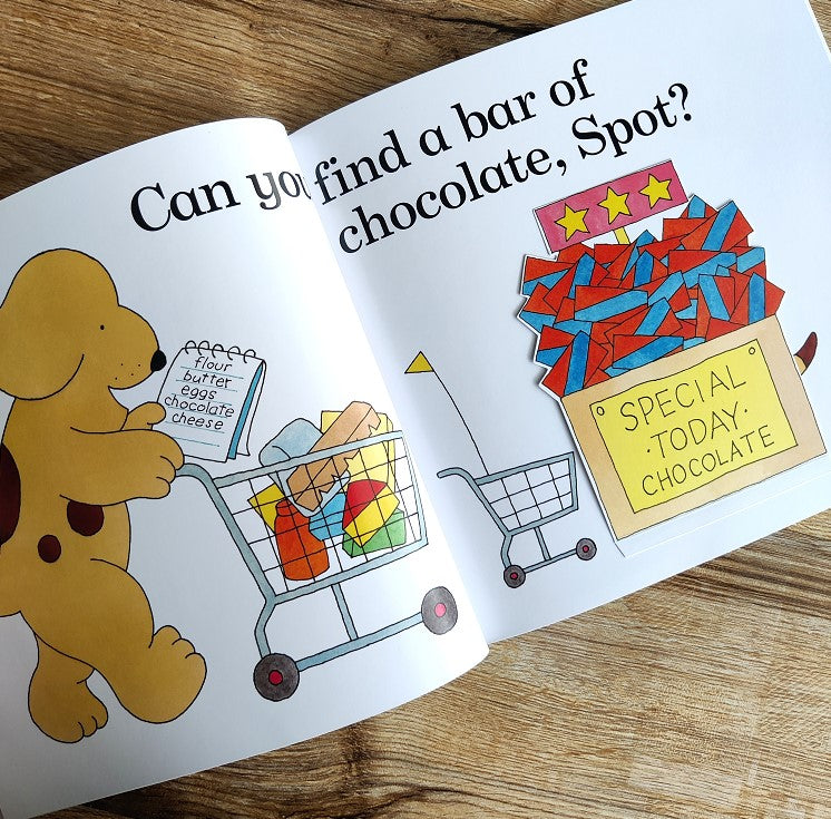 Spot Bakes A Cake by Eric Hill : Booksetgo – BOOKSETGO